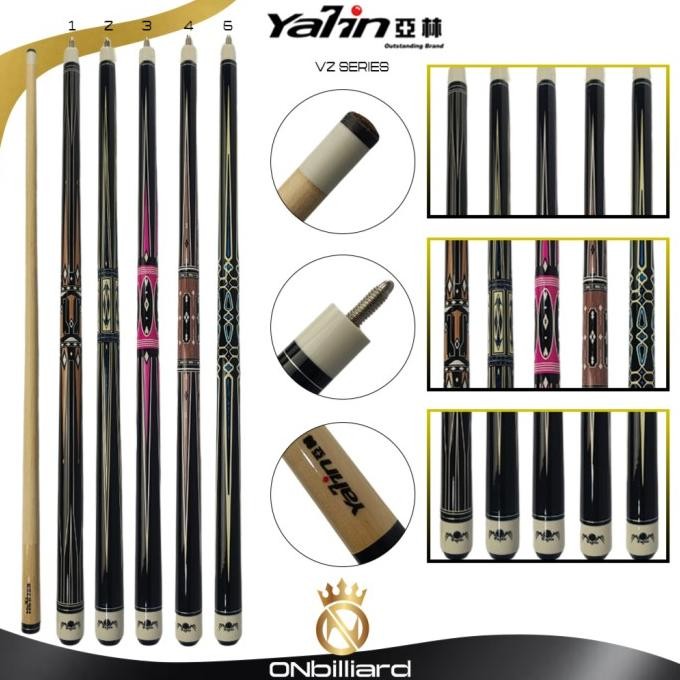 Jual YALIN V2 Cue Stick Billiard Play Maple Wood Stik Biliar Billiar ...