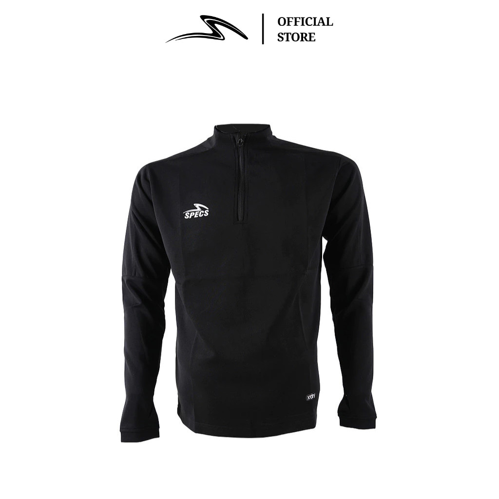 Jual SPECS HELIX HALF ZIP TRAINING JACKET (M) BLACK SPE2010063 | Shopee ...