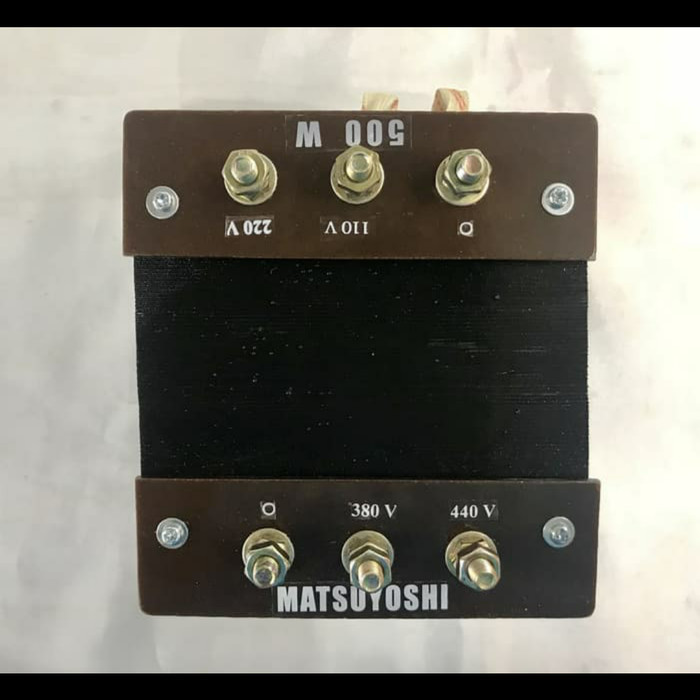 Jual Trafo Step Up Step Down 500Watt Auto 110V-220V - 380V-440V ...