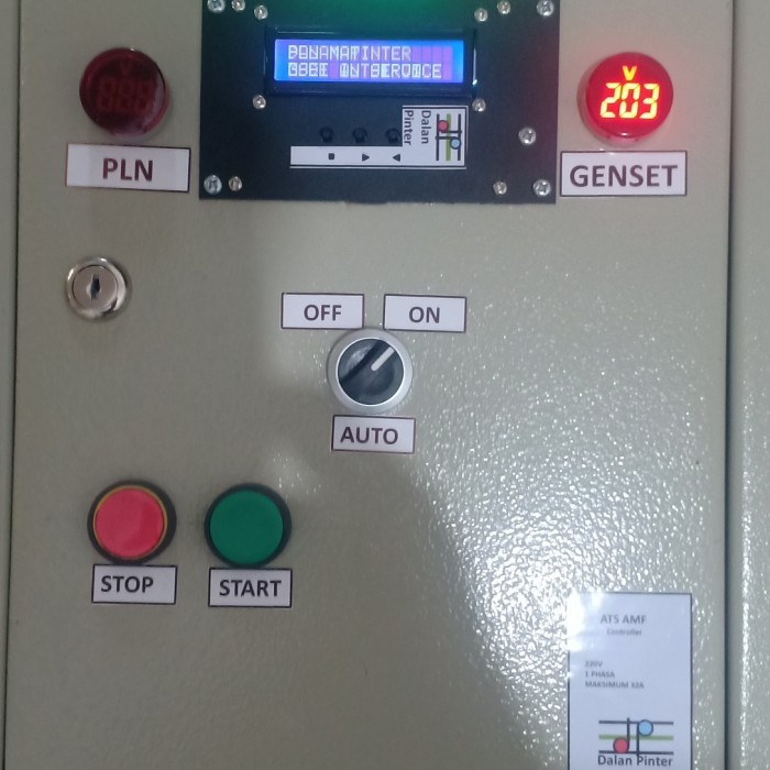Jual Promo Ats / Amf Controller Modul Alat Kontrol Peralihan Genset ...