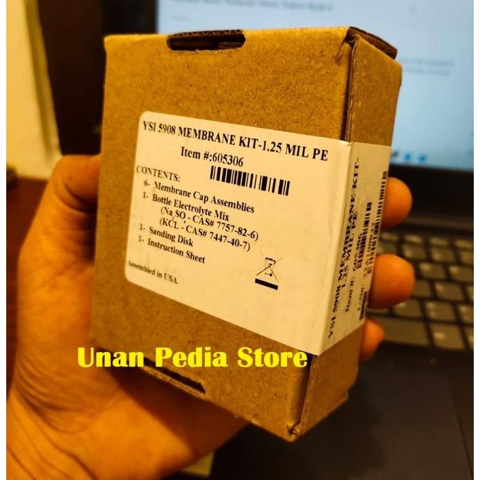 Jual YSI 5908 Membrane Kit-1.25 MIL PE - DO Meter YSI 5908 ORIGINAL ...