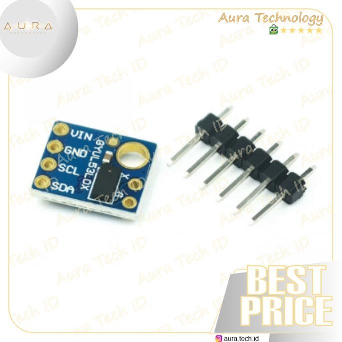 Jual Sensor Jarak Vl53L0X Distance Laser Sonar Lidar Arduino Gy-510 Tof ...