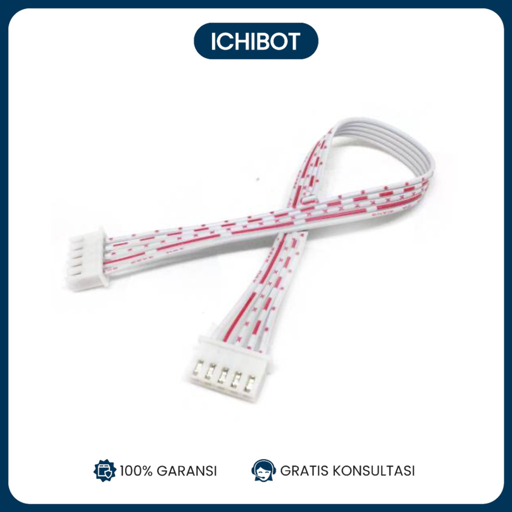 Jual XH2.54mm Red and White Cable Terminal Line - Double-Headed Electronic Connection Line 20CM ...