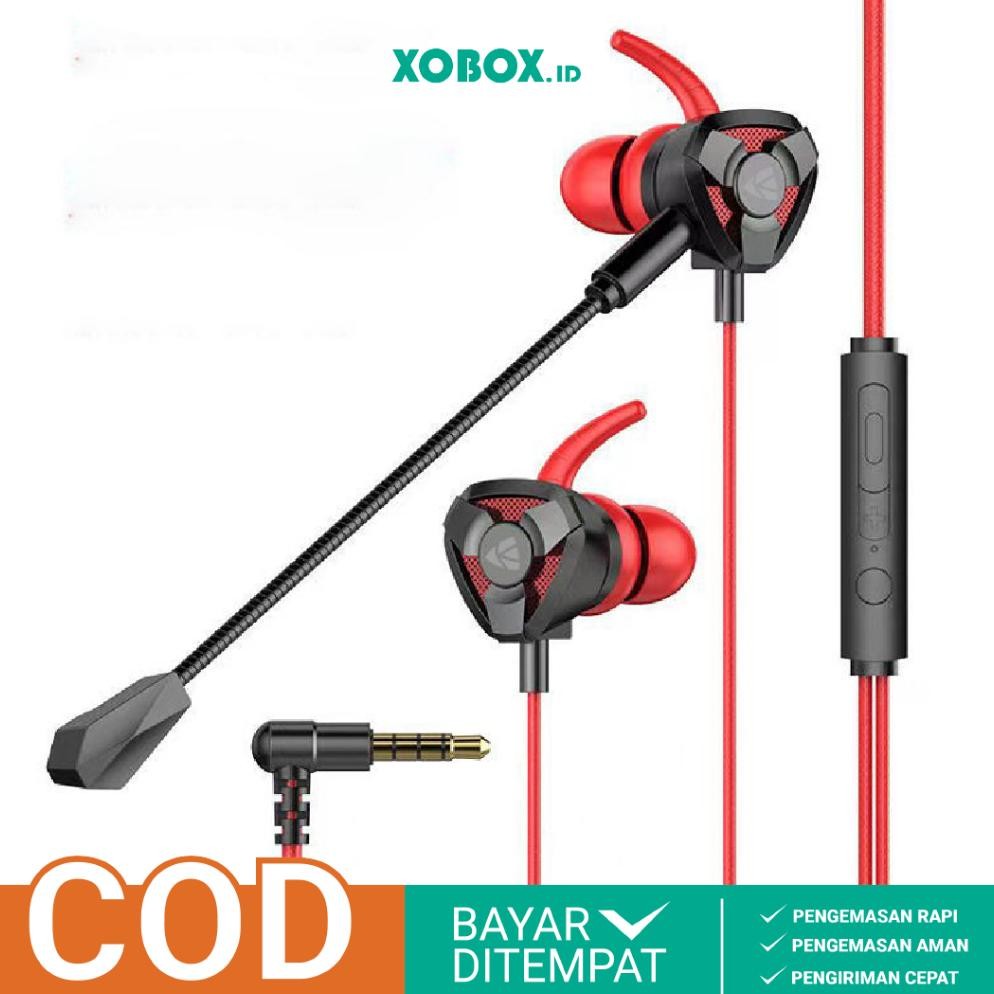 Jual Headset Wired Earphone Kisonli Gaming G9 Kabel Jack 3.5 mm With ...