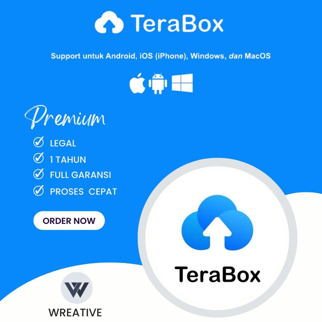 Jual Terabox Premium 1 Tahun Full Garansi (Proses Tercepat Buka 24 Jam) | Shopee Indonesia
