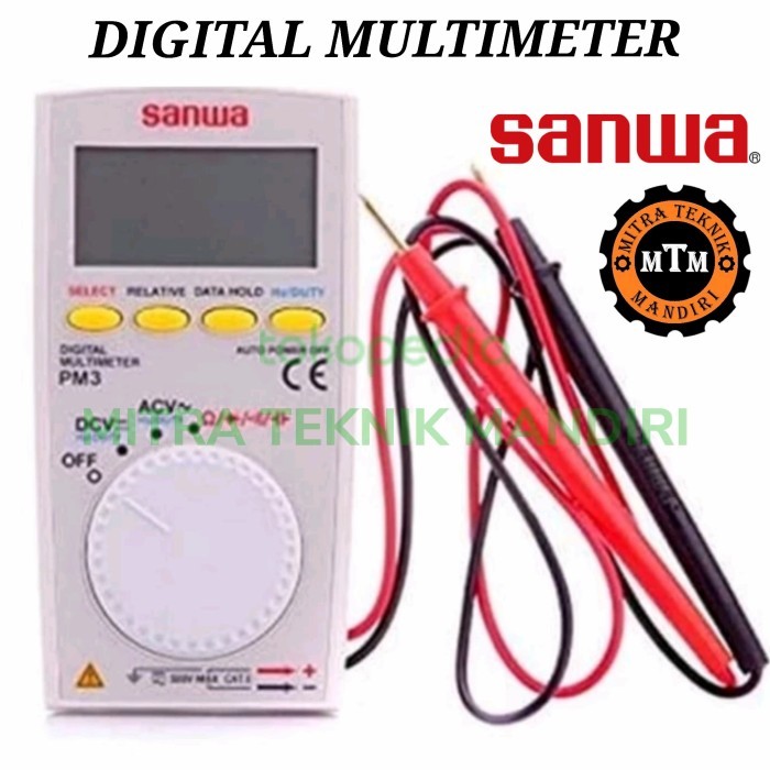 Jual Limited Alat Ukur Multimeter Digital Avometer Multitester Sanwa ...