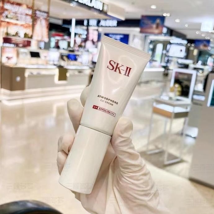 Jual SK-II SK II SK2 SKii Sunscreen Wajah Atmosphere Airy Light UV Cream SPF50+ PA++++ 30g ...