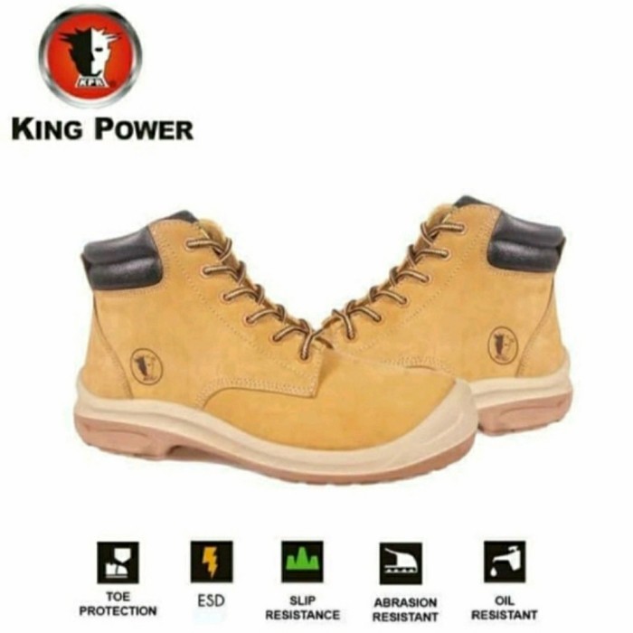 Jual Sepatu safety king power L-222NB /sepatu safety shoes king power ...