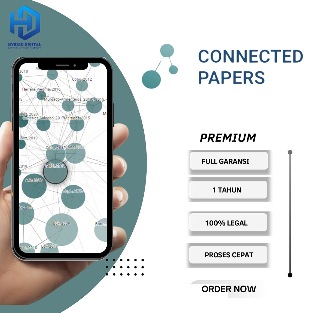 Jual Connected Papers Academic Premium 1 Tahun Original | Shopee Indonesia