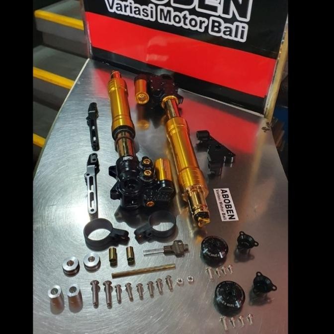 Jual NEW Upsidedown USD Nmax RPD Gen 2 Gold | Shopee Indonesia