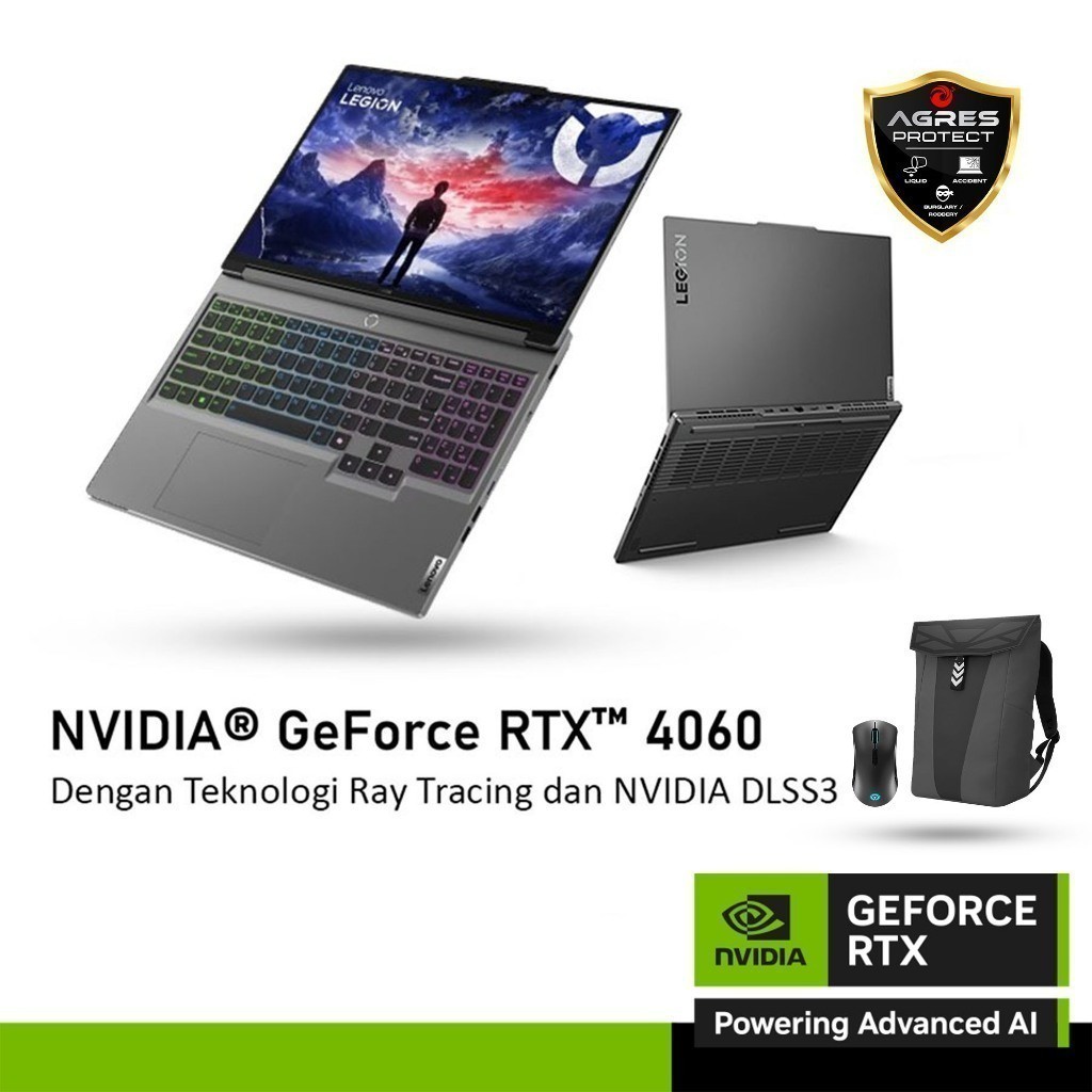 Jual LENOVO LEGION 5 16 i7 14650HX GeForce RTX™ 4060 8GB - 16GB 512GB ...