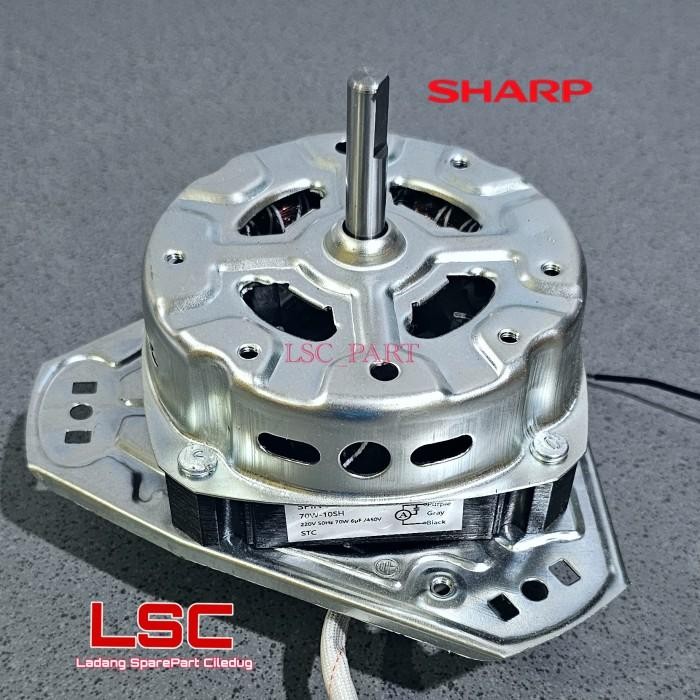 Jual Dinamo Spin Sharp 70 Watt Al Motor Pengering Mesin Cuci Sharp 2 Tabung | Shopee Indonesia