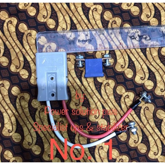 Jual Soket konektor fuse kabel jumper battery for smart ups apc Murah ...