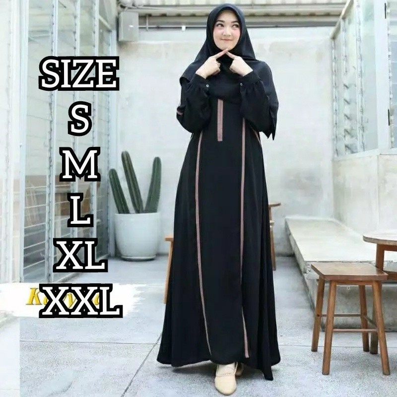 Jual Termurah Kekinian Import Premium Gmies Waita Berkualitas Gamis Cewek Fashion Korean Style ...