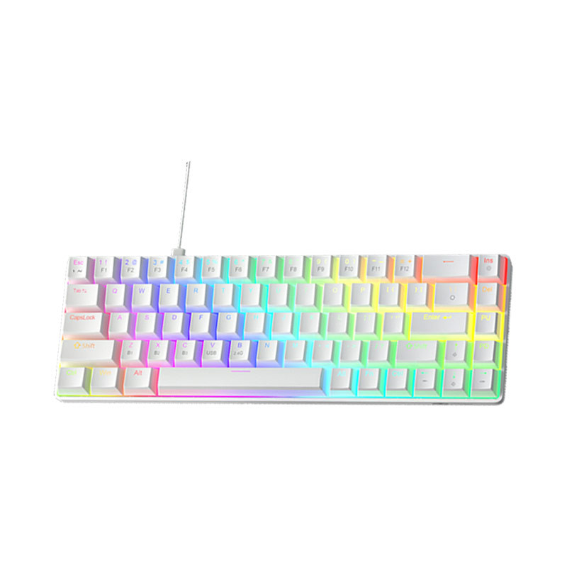Jual Magegee MK-Box Plus Wired Mechanical Keyboard Tri Mode White ...