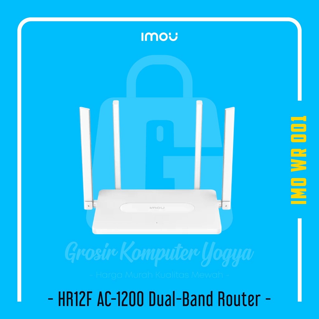 Jual Imou HR12F AC-1200 Dual-Band Smart Wi-Fi Router | Shopee Indonesia