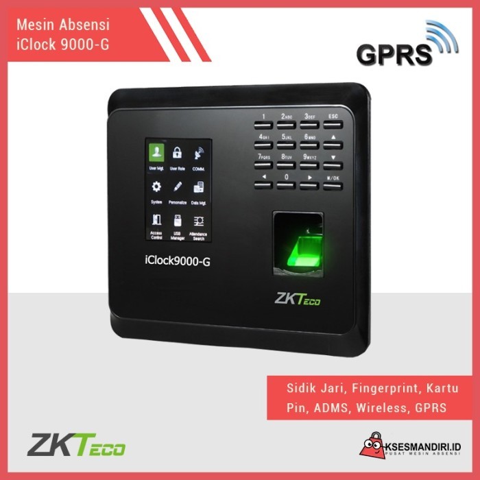 Jual Mesin Absensi ZKTeco iClock 9000-G | Shopee Indonesia