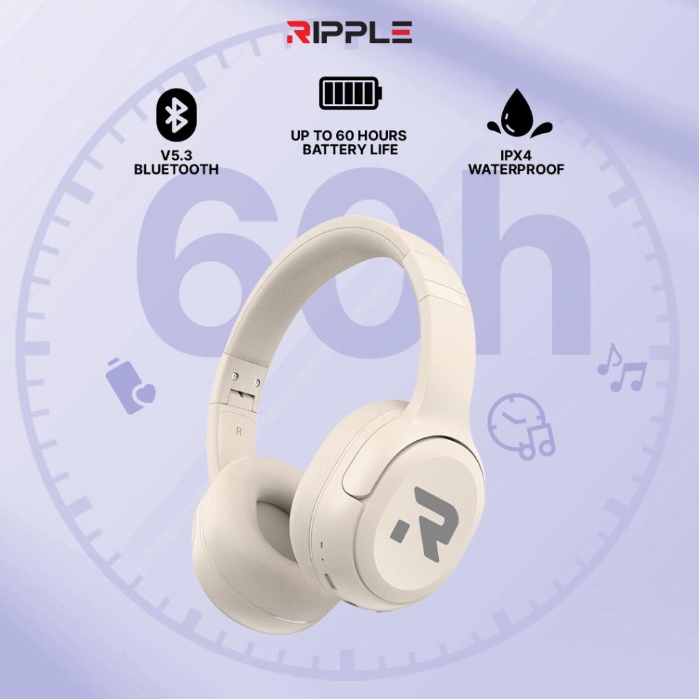 Jual HOTRipple Bluetooth Headphones RHB-A005 Headphone Bluetooth ...