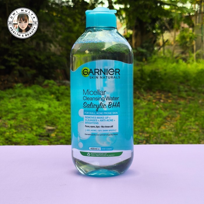 Jual Sale Garnier Micellar Water Blue With Salicylic Bha - 400Ml ...