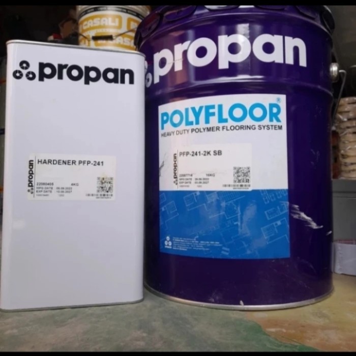 Jual propan polyfloor epoxy pfp 241 2k SB Primer/ Cat dasar epoxy ...