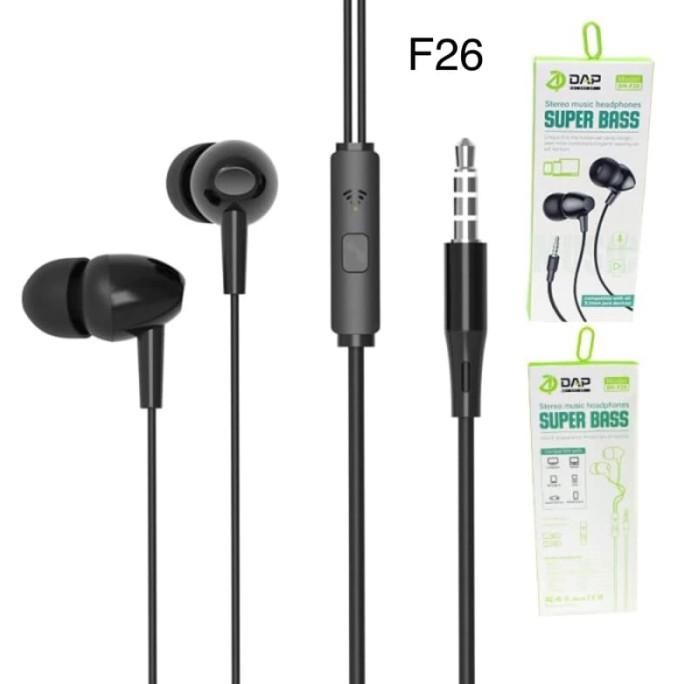 Jual =====] DAP HF F26 super bass stereo | Shopee Indonesia