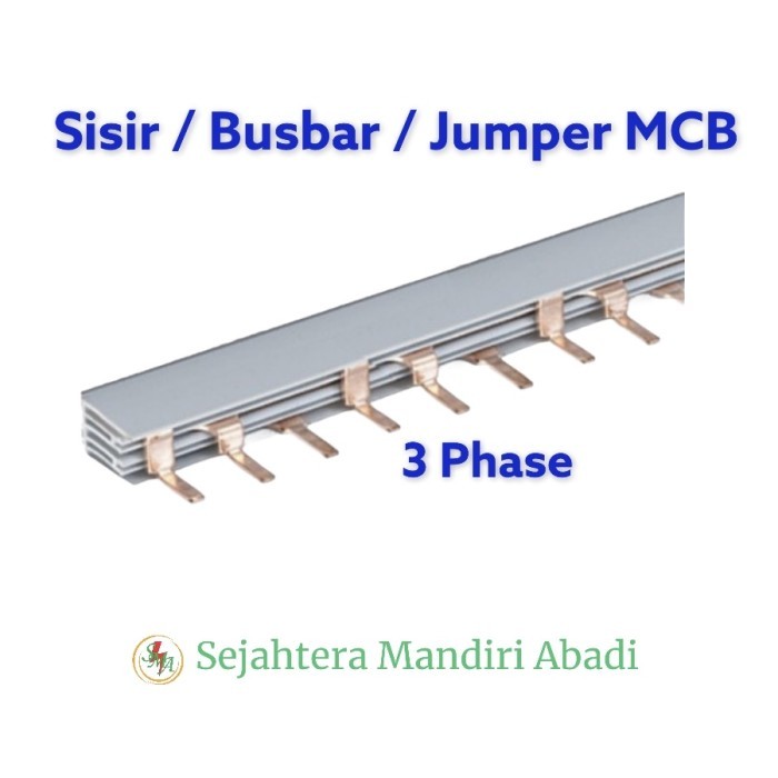 Jual NEW Rel Sisir MCB 3P Busbar Jumper MCB 3 Phase | Shopee Indonesia