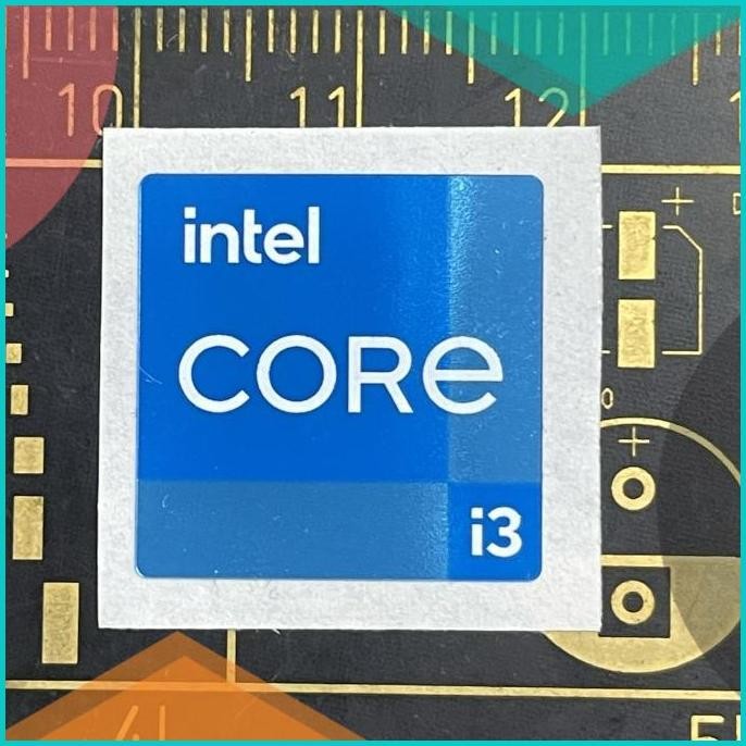 Jual Sticker stiker logo intel Core i3 11th gen ori 11OKTZ4 limited ...