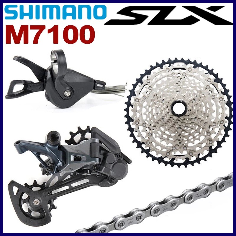 Jual Grupset Shimano SLX M7100 12 Kecepatan SL-M7100 Shifter CS-7100 ...