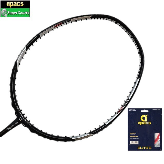 Jual Apacs Lethal 10 Install Apacs Elite III String Raket Bulutangkis ...
