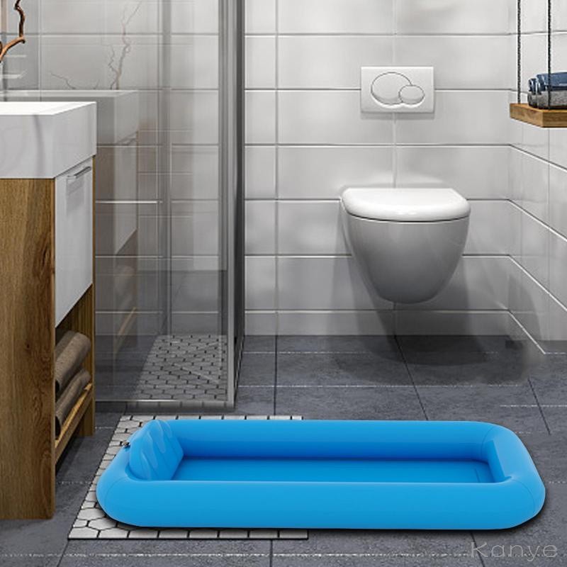 Jual [KY] bak mandi tiup pvc Basin sampo dengan bak mandi sandaran ...