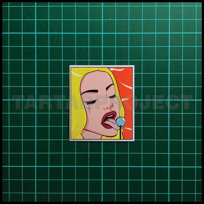 Jual BEST DEAL STICKER STIKER VINYL - CRYING WOMAN | Shopee Indonesia