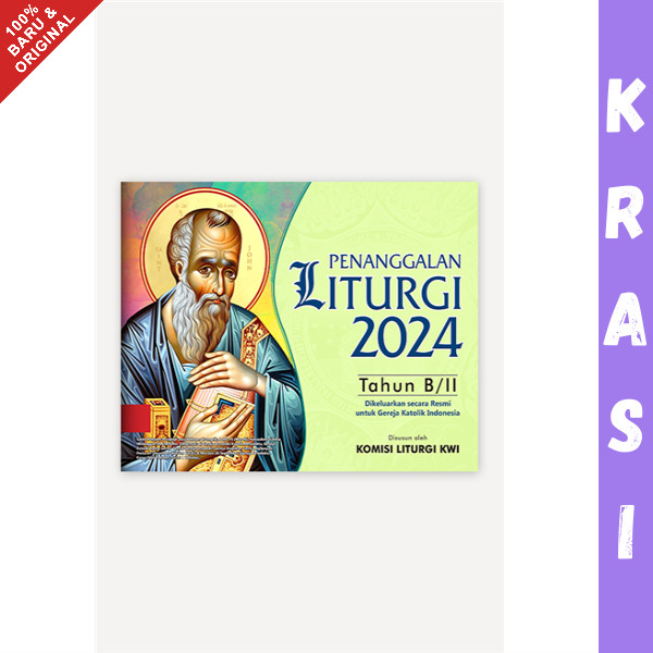 Jual Buku Penanggalan Liturgi 2024 – Tahun B/II - Komisi Liturgi KWI | Shopee Indonesia