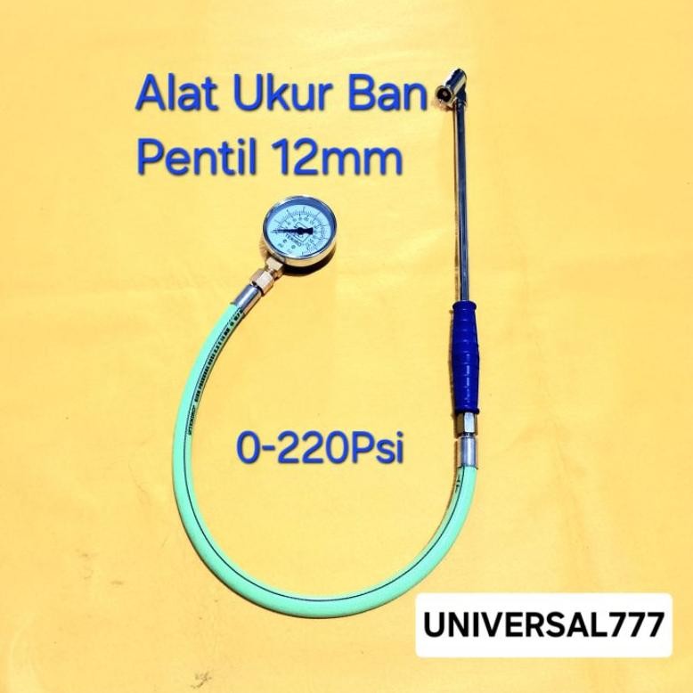 Jual Geor 12Mm Alat Ukur Cek Tekanan Angin Ban Kendaraan Berat Loader Kalmar Otr Truck Pentil ...