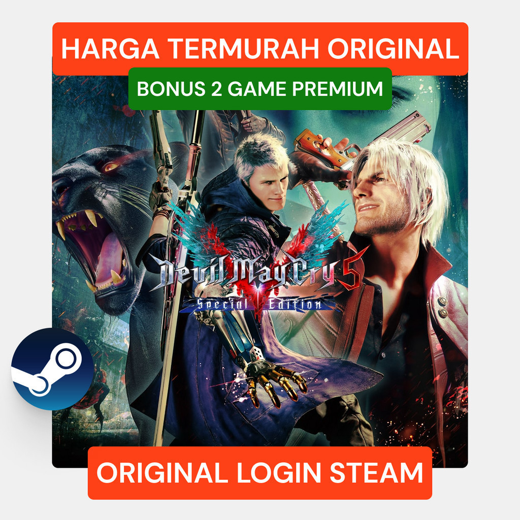 Jual DEVIL MAY CRY 5 COMPLETE EDITION INCLUDE DMC 1 2 3 GAME PC LAPTOP ...