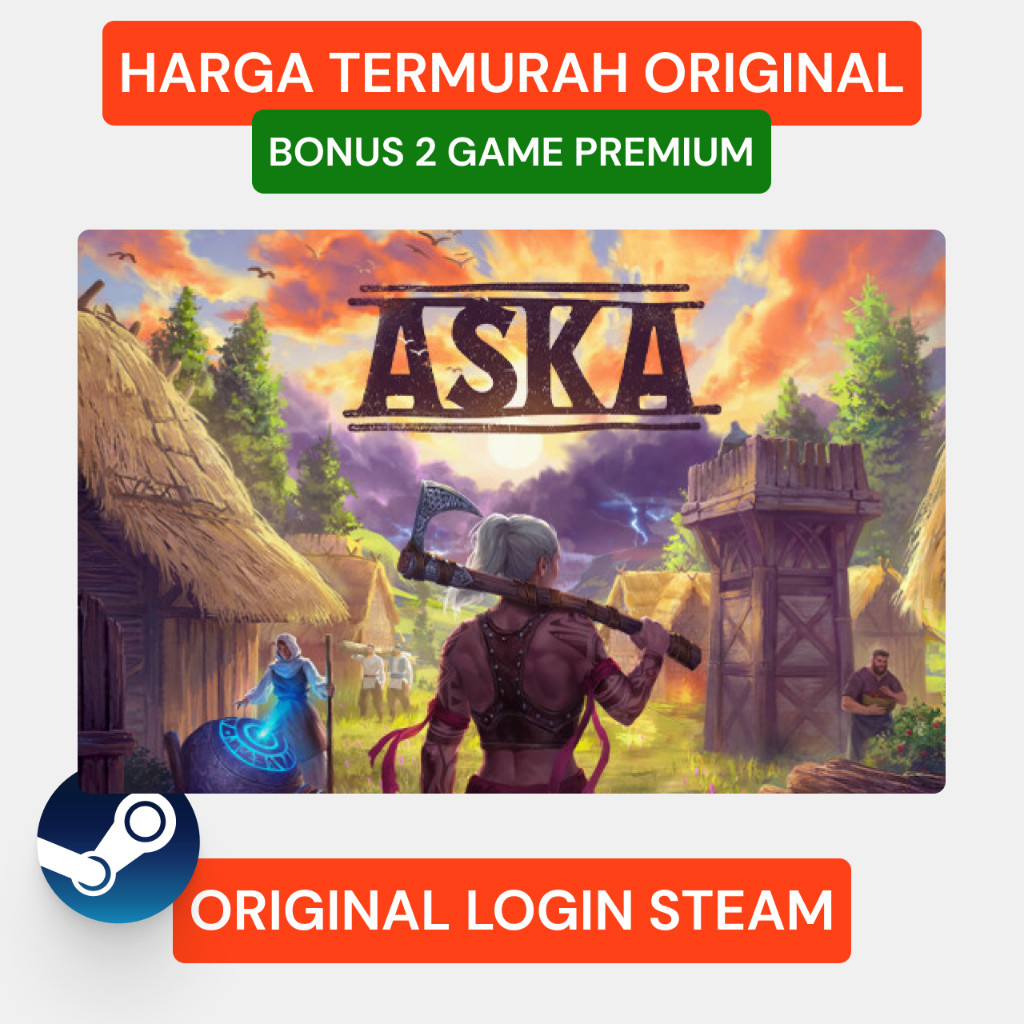 Jual ASKA - GAME PC LAPTOP ORIGINAL STIM BONUS GAME | Shopee Indonesia