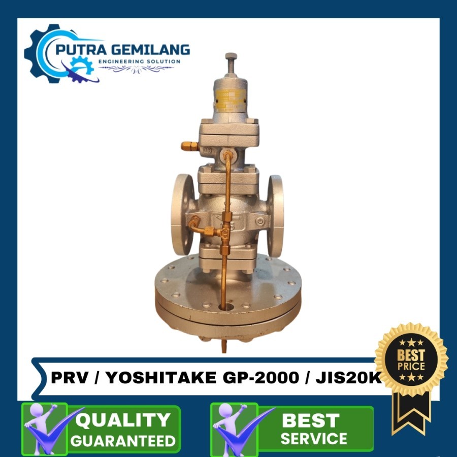 Jual PRV PRESSURE REDUCING VALVE 20K GP2000 YOSHITAKE 1" inch / FLANGE ...