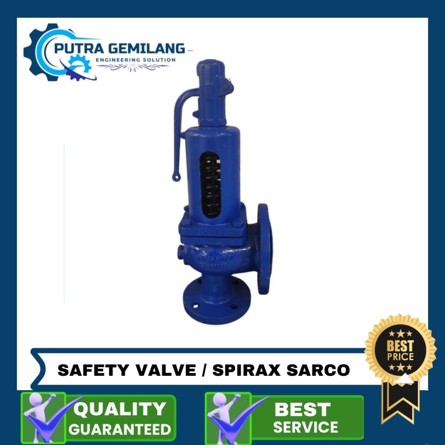 Jual SAFETY VALVE SPIRAX SARCO 1-1/2" x 2-1/2" inch / FLANGE / ORIGINAL ...