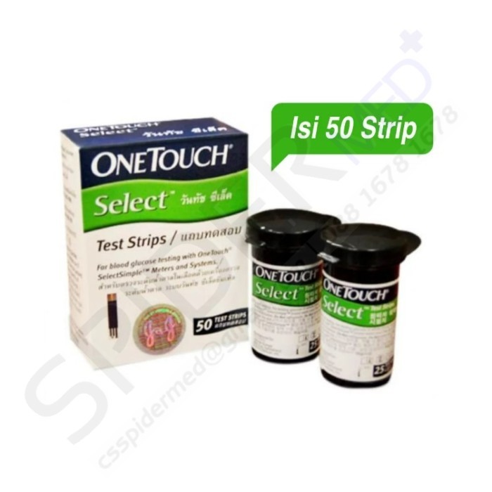 Jual Onetouch Select Simple - Strip Isi 50 / One Touch Select ...