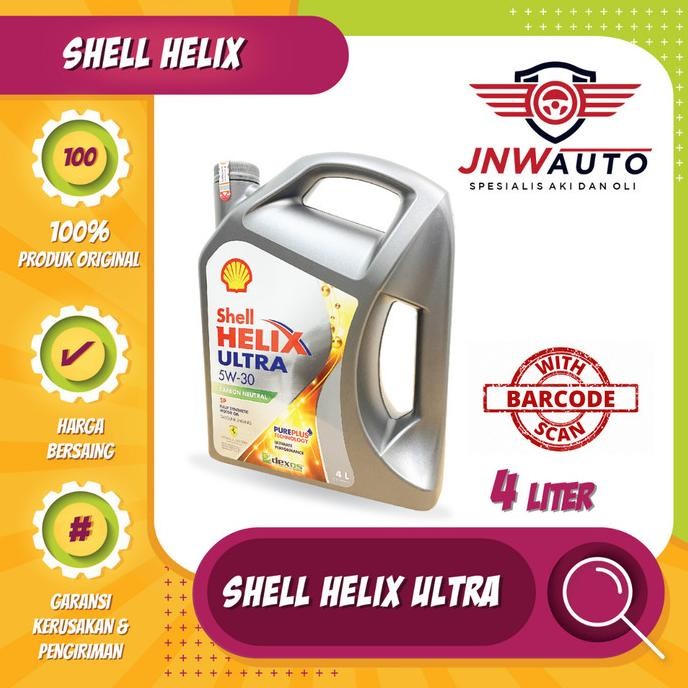 Jual Shell Helix Ultra 5W-30 - 4 LITER | Shopee Indonesia