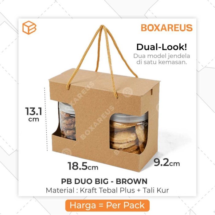 Jual Julie - Dus Box Toples Tabung Jar 600 - 800Ml Hampers Packaging Pb ...