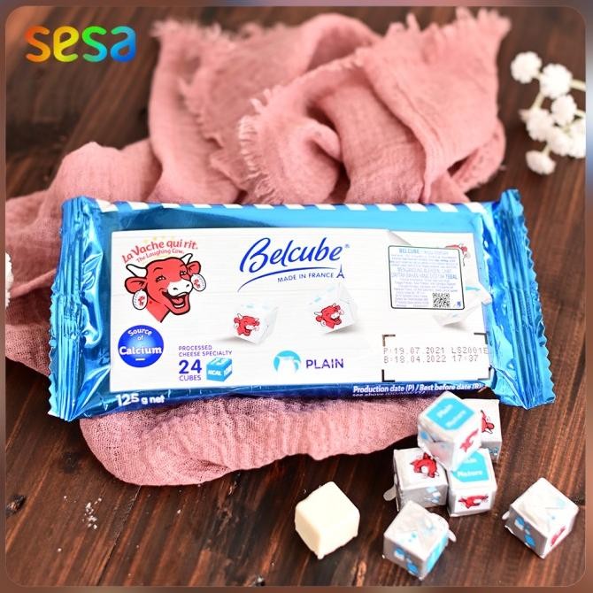 Jual PROMO Keju Belcube Cheese The Laughing Cow 125 g | Shopee Indonesia