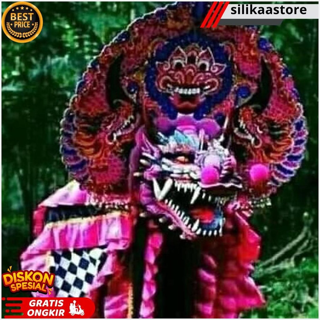 Jual Terbaik Flash Sale Cod Terlaris Barongan Devil Sungut Full Kayu ...