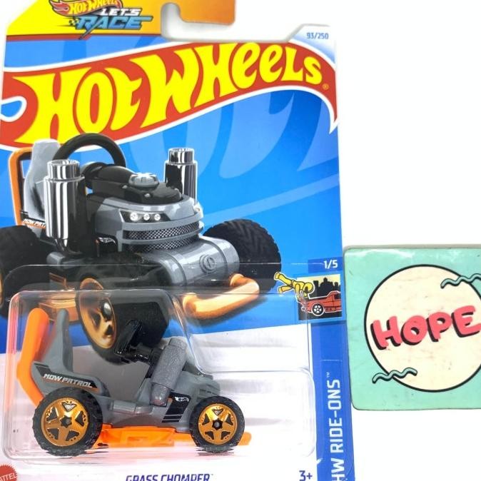 Jual HotWheels Grass Chomper Diecast HW Ride-Ons Original Mattel ...