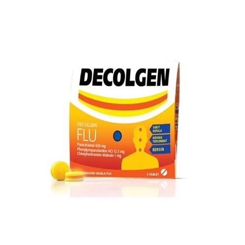 Jual DECOLGEN 1 STRIP ISI 4 TABLET | Shopee Indonesia
