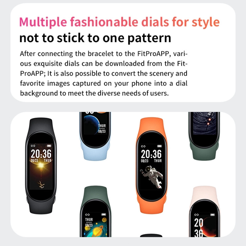 Jual [NEW] M8 SMARTWATCH M BAND 8 NEW SMARTBAND 8 PLAY MUSIC CUSTOM ...