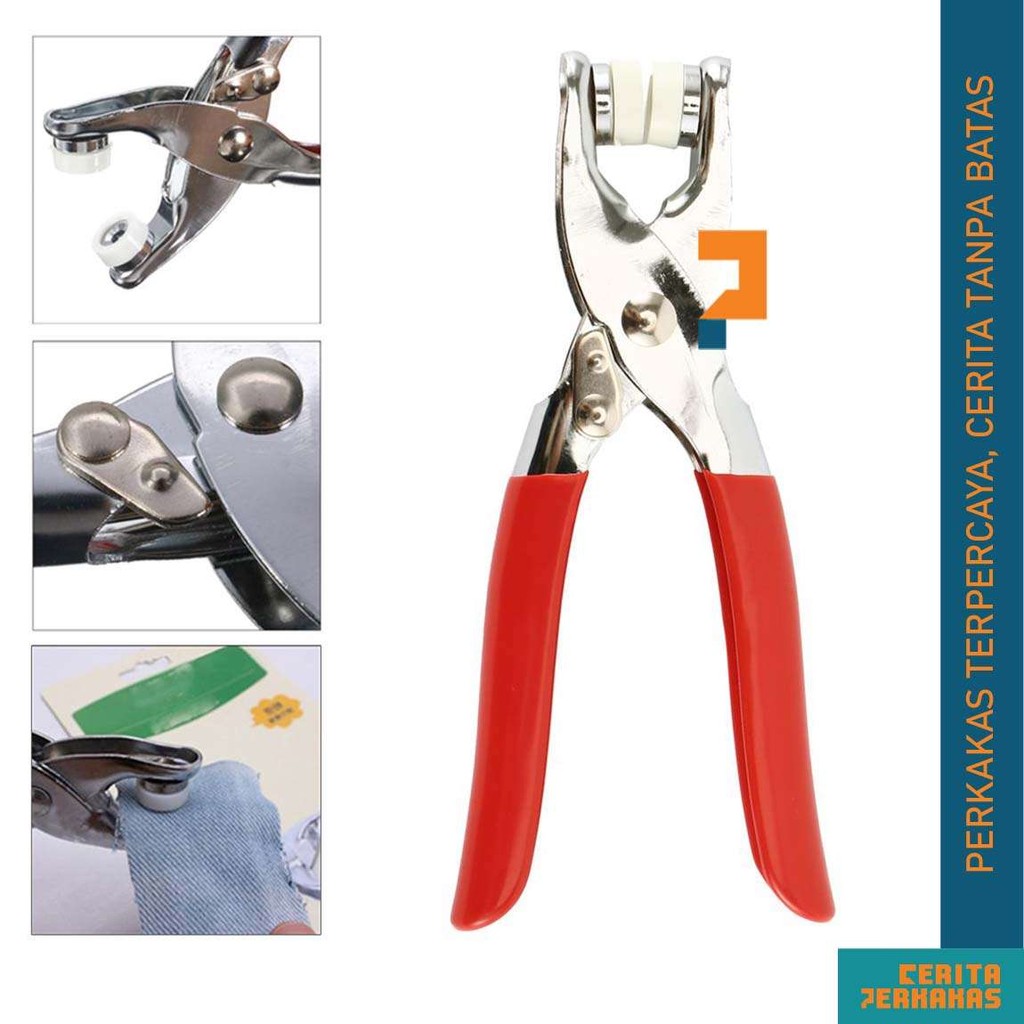 Jual Pres Tang Eyelet 4mm 6inch CP / Plong Mata Ayam Pembolong Kancing ...