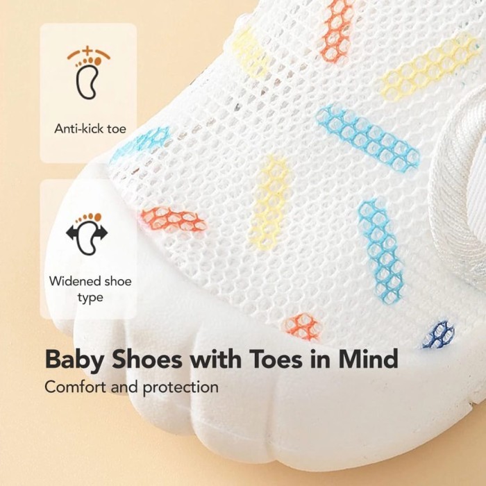 Jual Sakuni Sepatu Prewalker Bayi Anak Toddler Kasual Jaring Sneaker ...