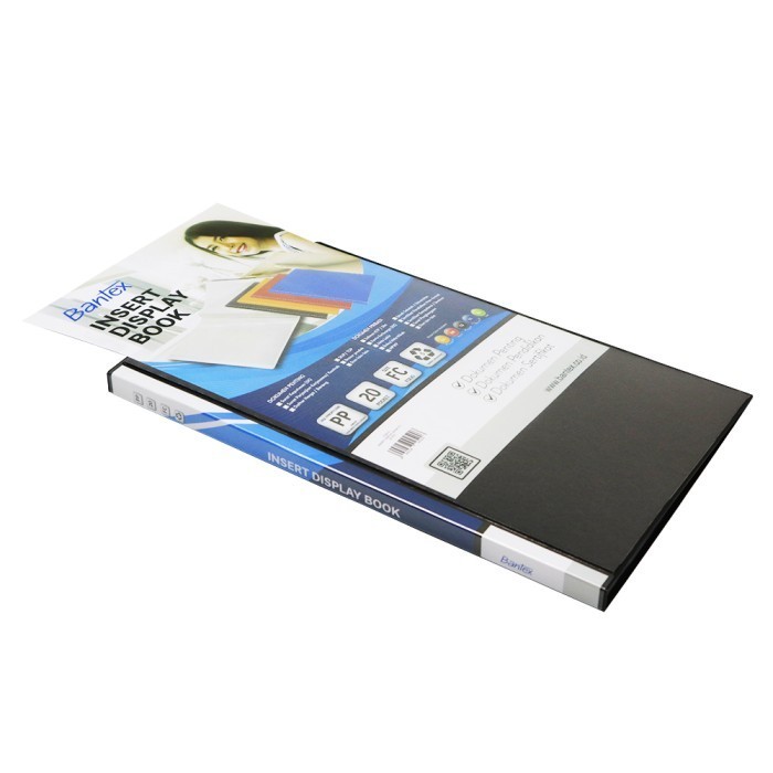 Jual HARGA DISC - Insert Display Book Bantex PP Folio F4 Isi 20 Pockets ...
