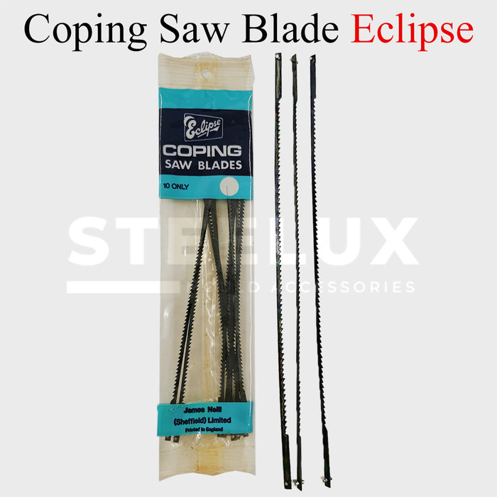 Jual Coping Saw Eclipse England 10pc Mata Bilah Jigsaw Blade Pisau ...