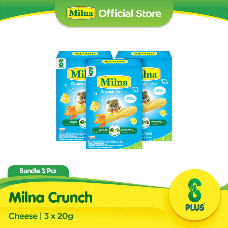 Jual Bundle 3 Pack Milna Crunch Cheese | Shopee Indonesia